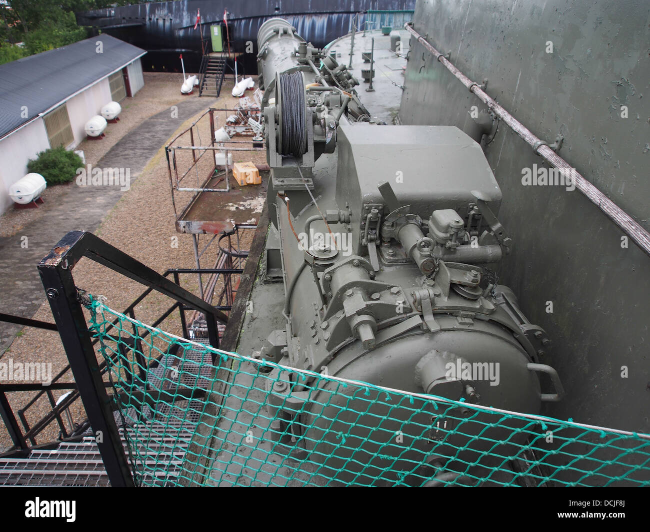 P512 S C3 B8bj C3 B8rnen, torpedo boat, torpedo launch tube pic1 Stock ...