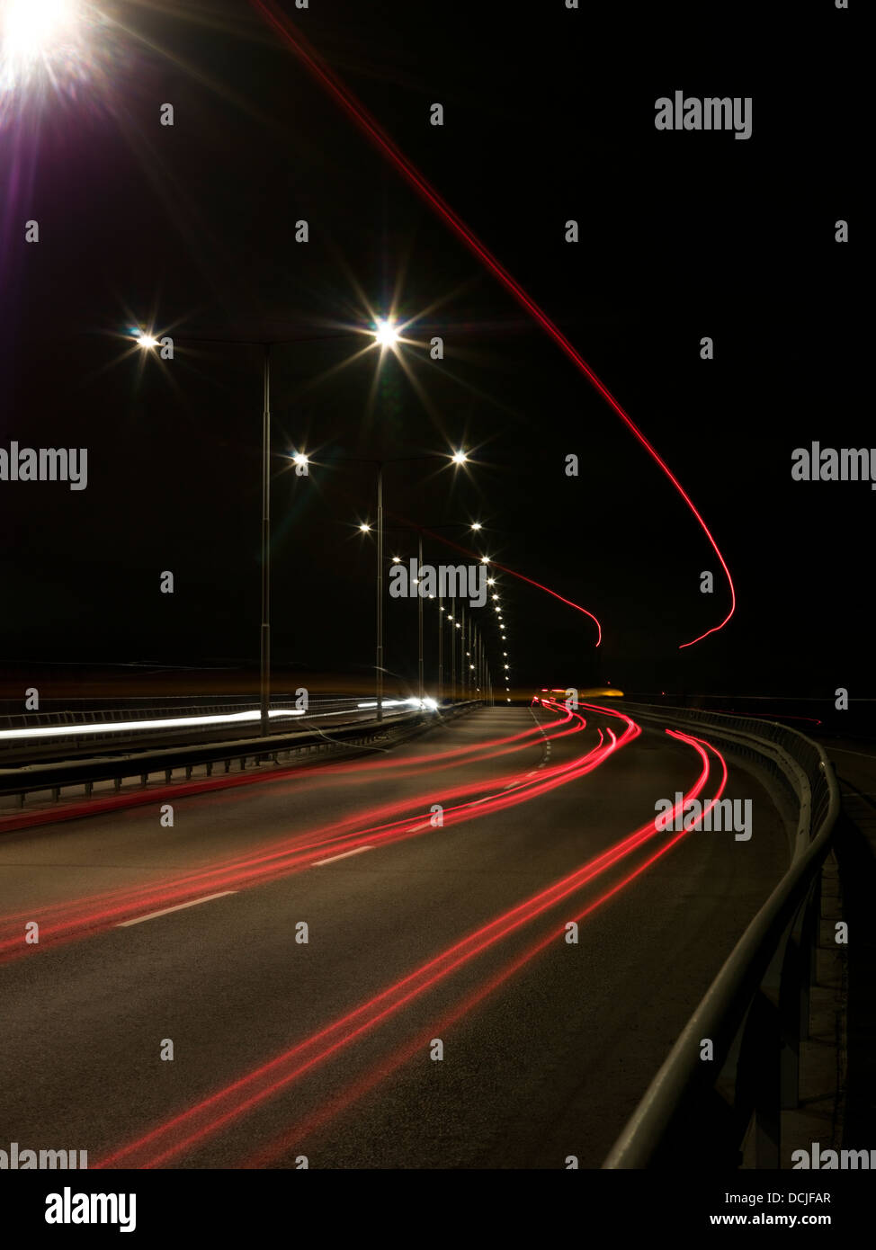 Traffic in movement Stock Photo - Alamy