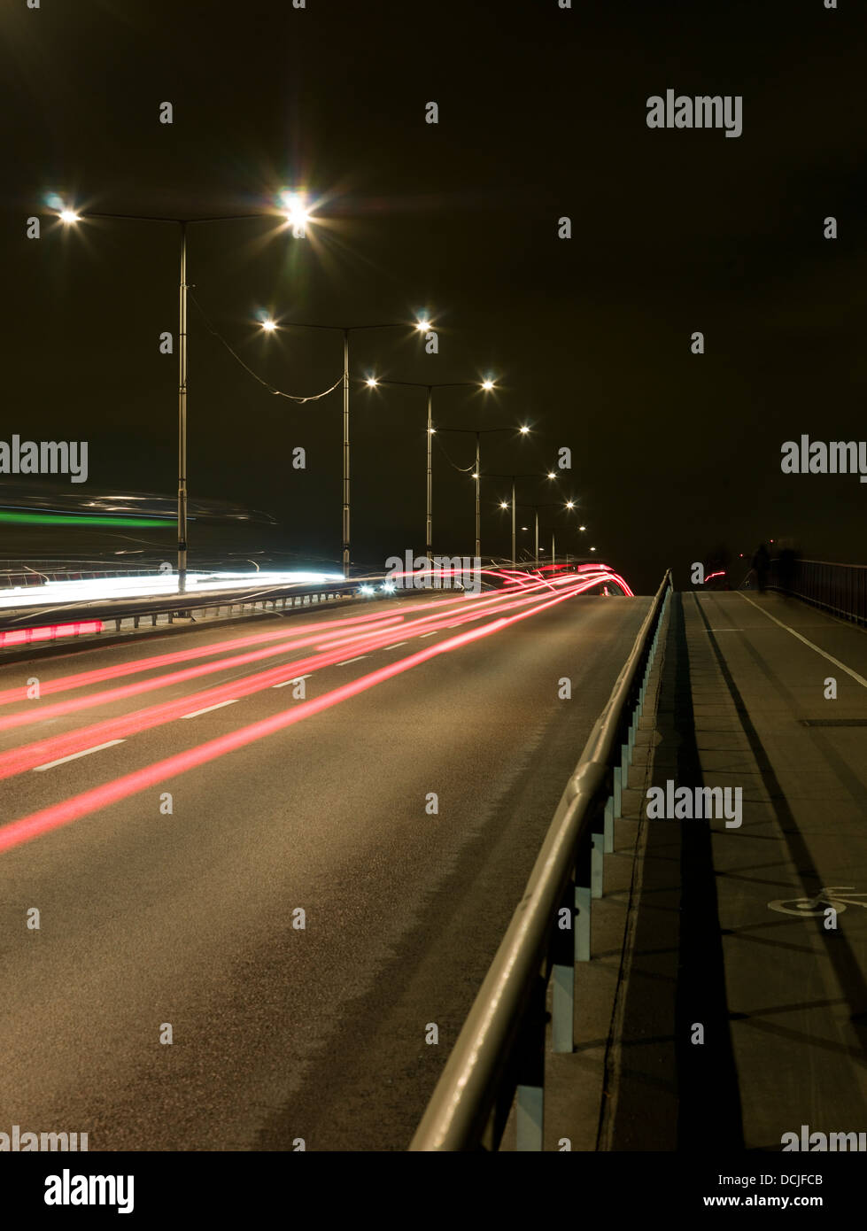 Traffic in movement Stock Photo - Alamy