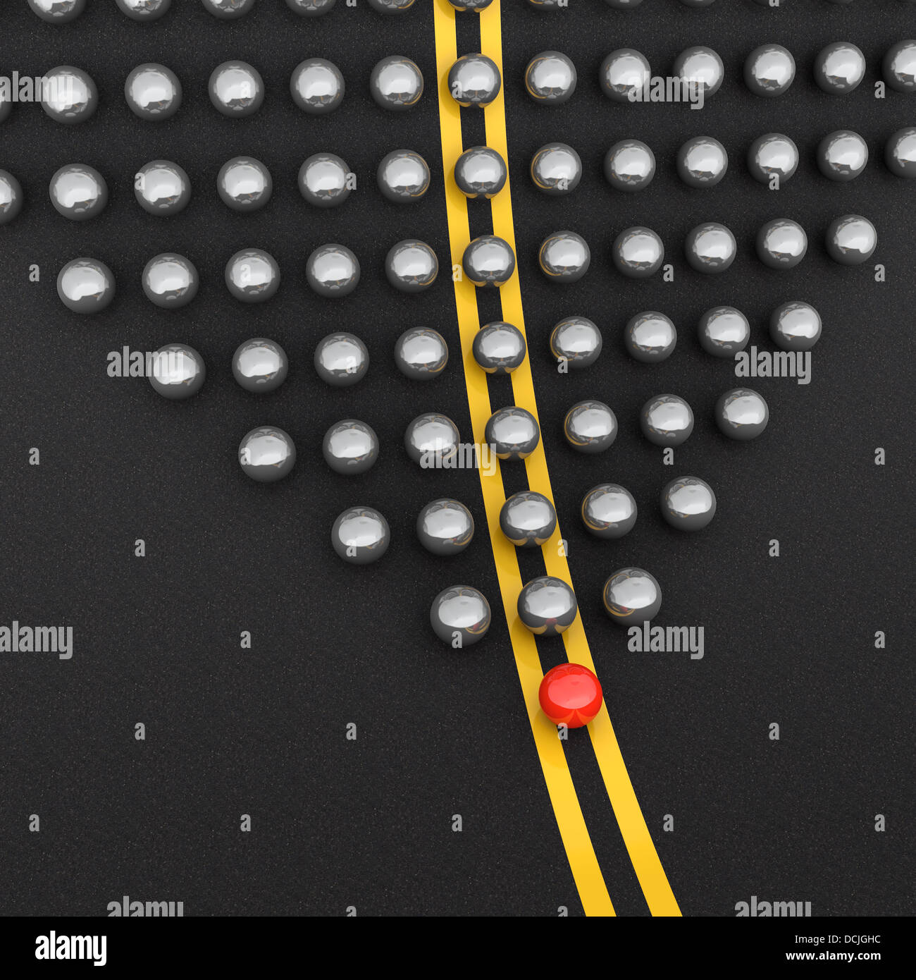 Crowd standing leadership communication authority hi-res stock ...