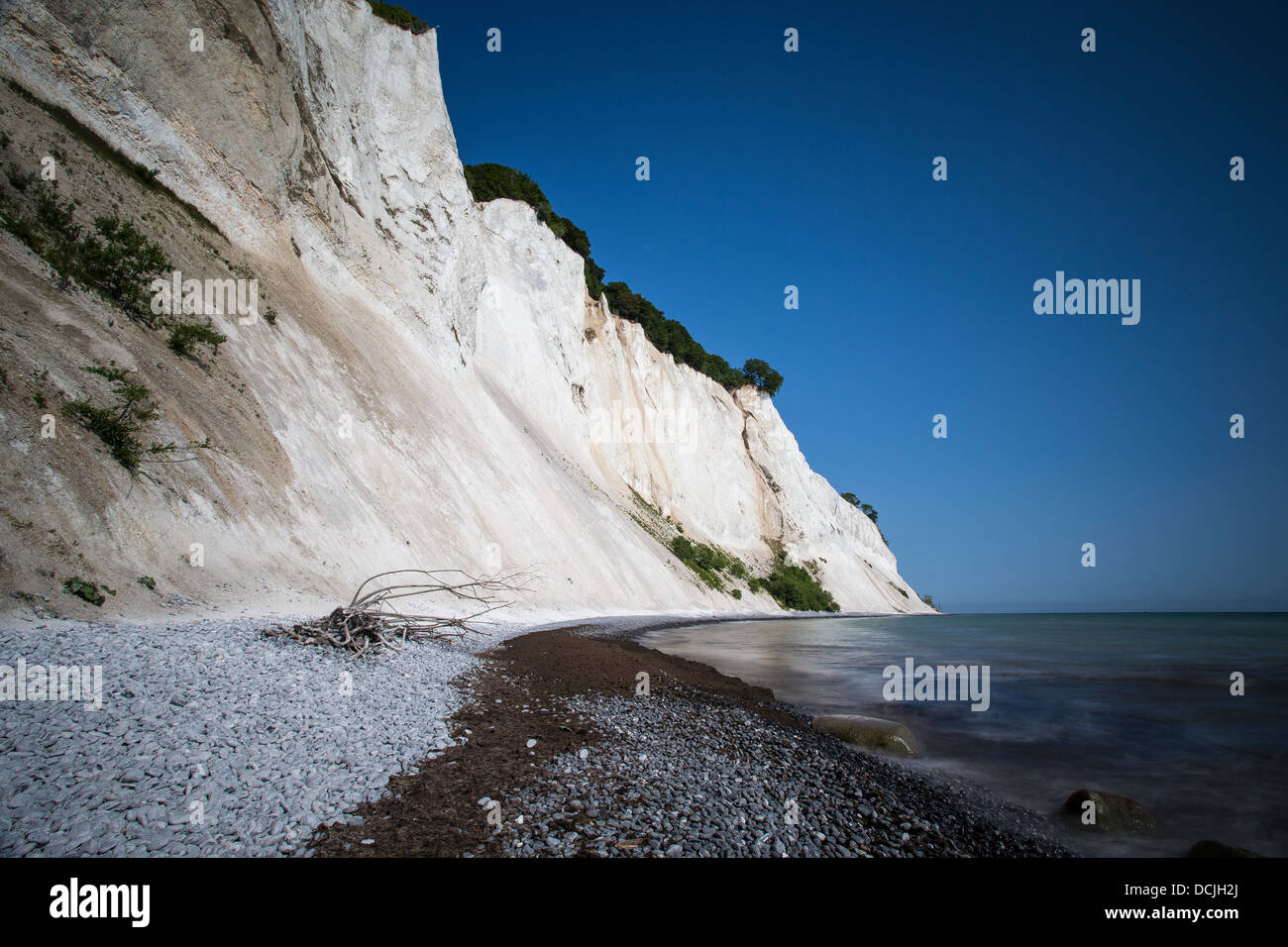 White cliffs of mon hi-res stock photography and images - Alamy