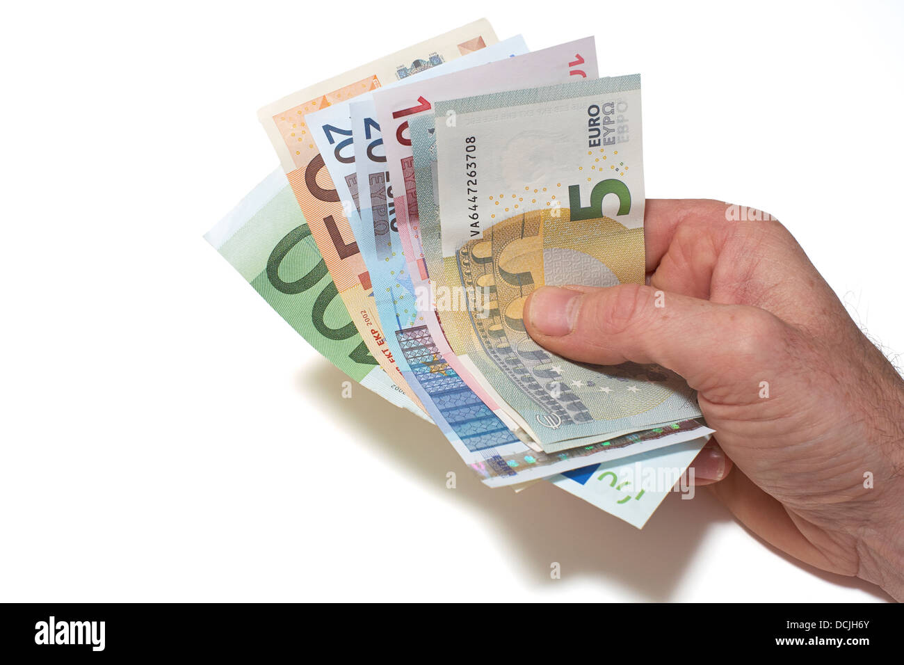 European Bank notes, Euro currency from Europe, Euros Stock Photo - Alamy