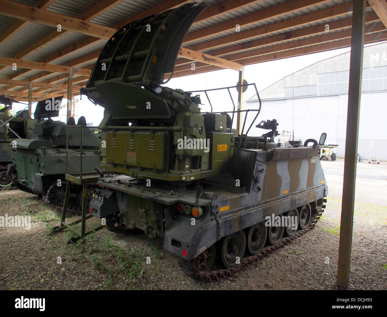 M113 Field Surveillance radar in Aalborg Forsvars- og Garnisonsmuseum ...