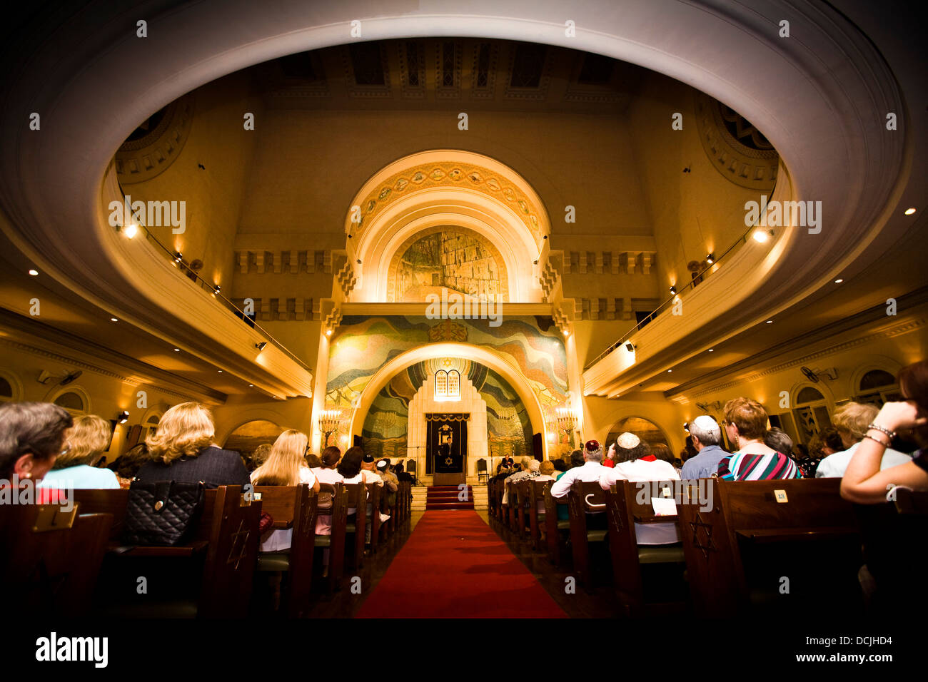 The Great Israelite Temple ( Grande Templo Israelita ), in downtown Rio ...