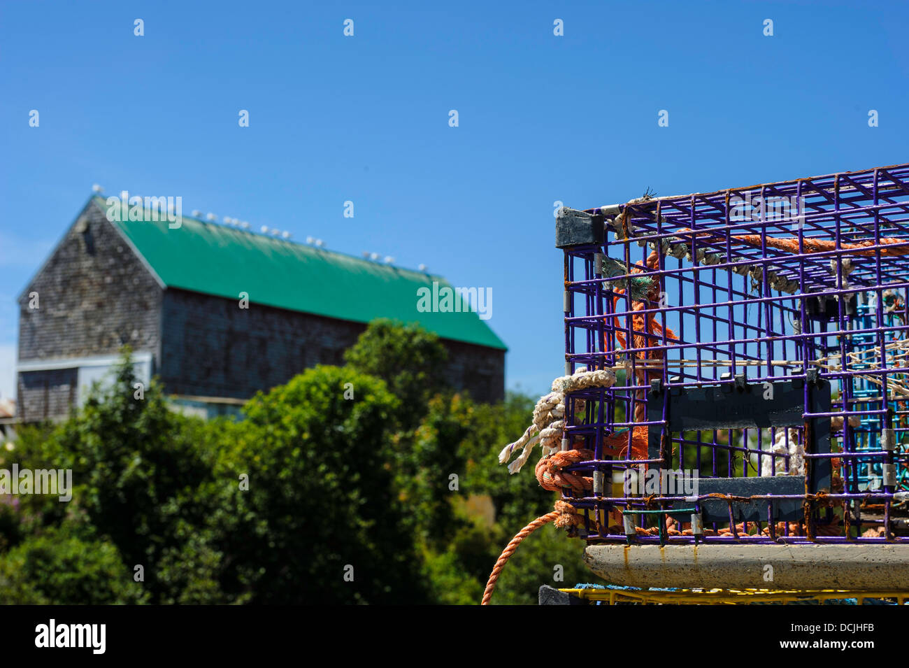 fish smoke shacks on Grand Manan at Seal Cove Stock Photo - Alamy