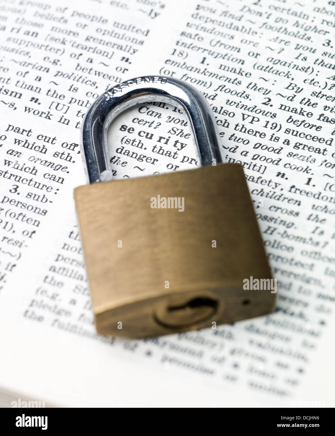 Open book lock unlocking hi-res stock photography and images - Alamy