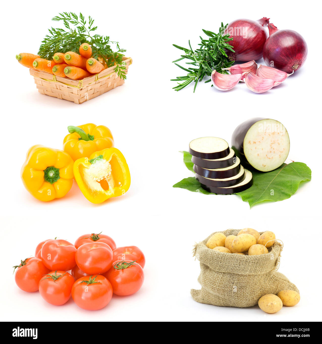 collection of fresh vegetables Stock Photo - Alamy