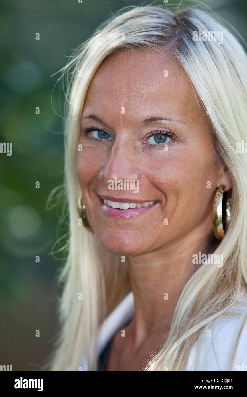 Portrait of a woman Stock Photo - Alamy