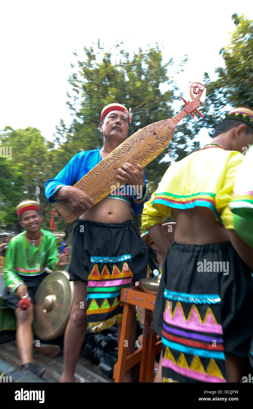 Culture Carnival parade in Jakarta celebrated Indonesia independent day ...