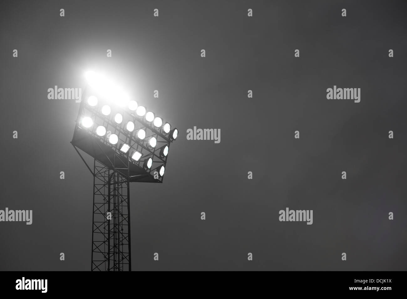 Low angle stadium spotlight hi-res stock photography and images - Alamy