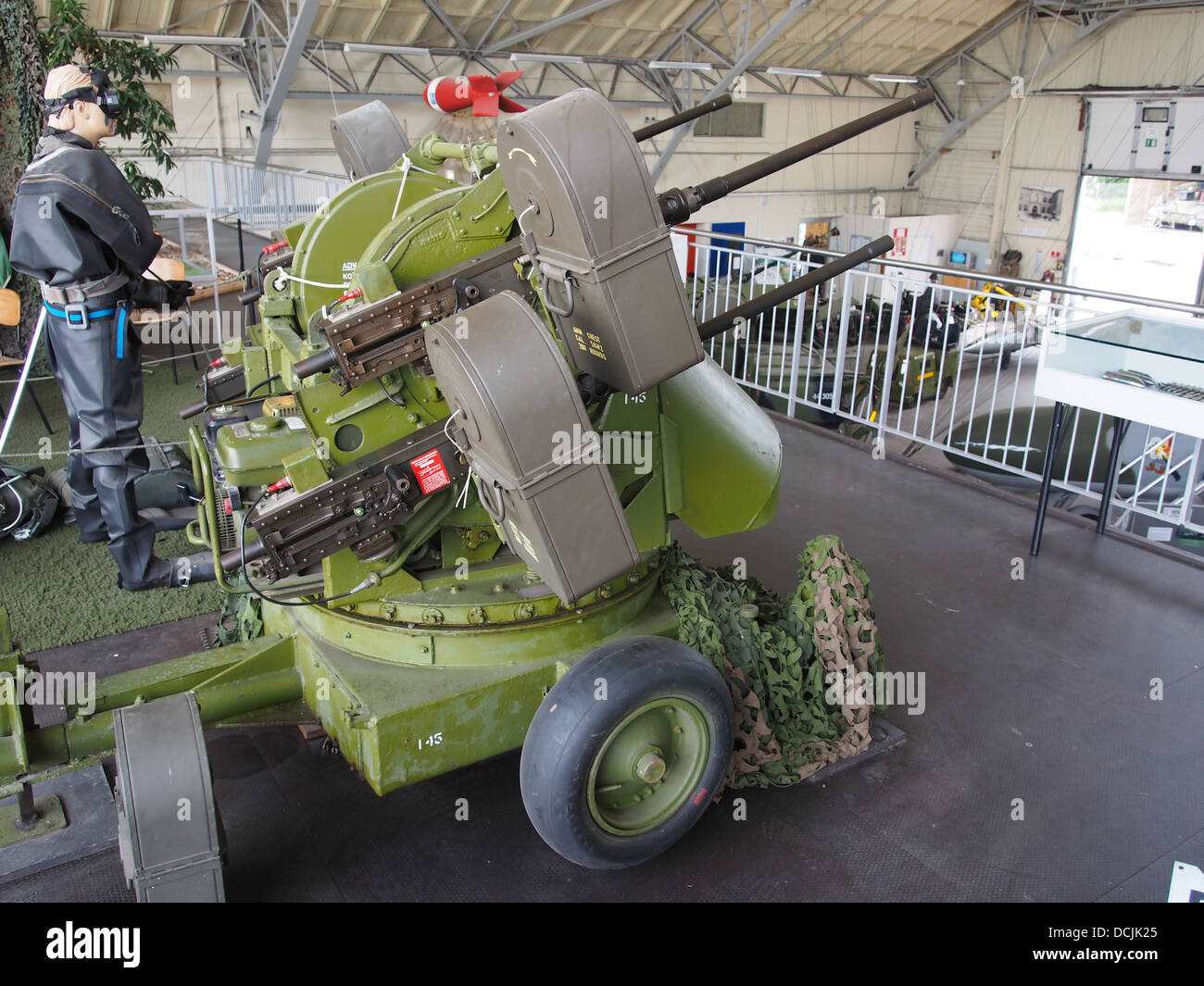 L60 0,50 Cal AAA in Aalborg Forsvars- og Garnisonsmuseum, pic2 Stock ...