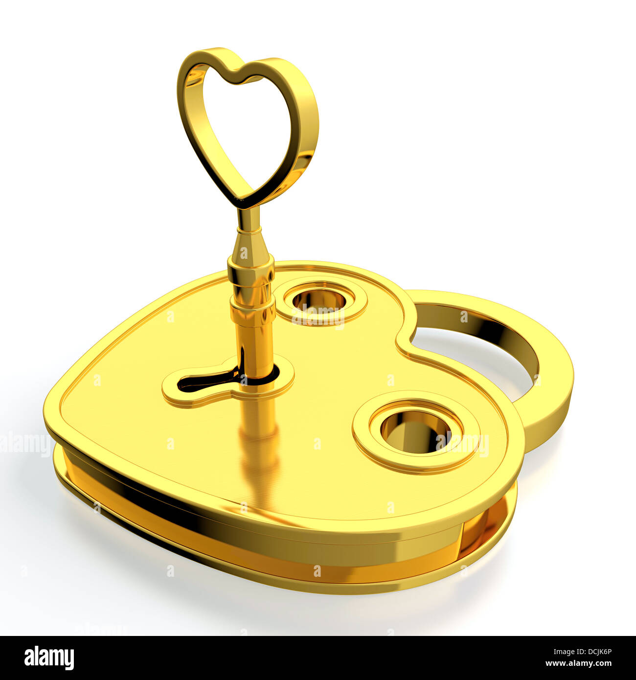 Chain form heart shape hi-res stock photography and images - Alamy