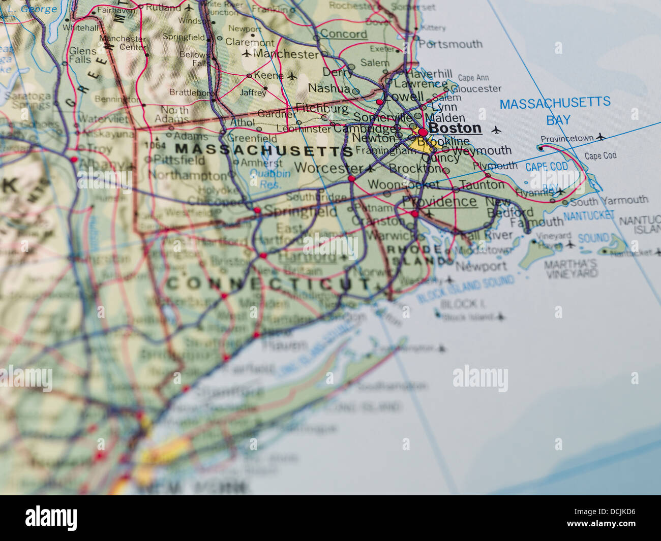 Geography globe boston usa hi-res stock photography and images - Alamy