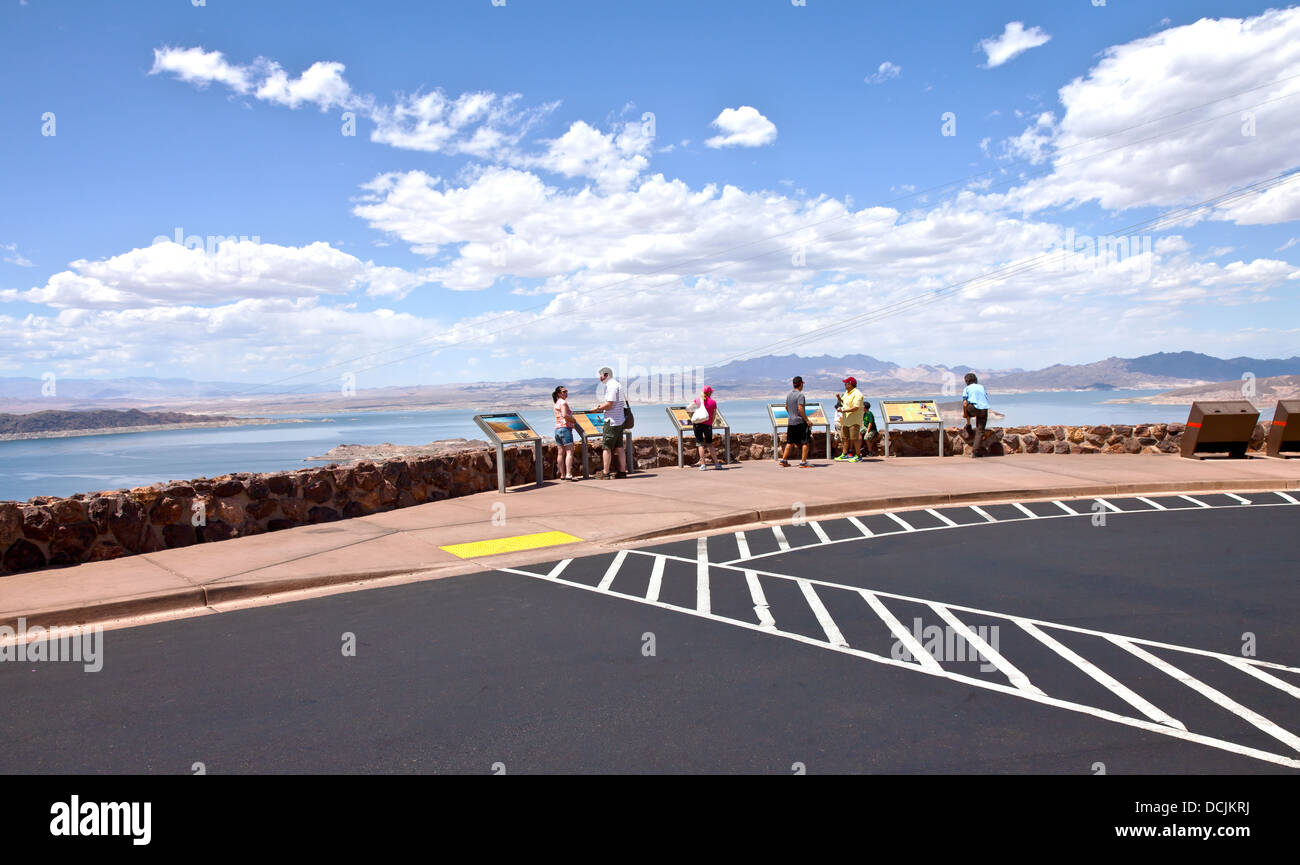 Viewpoint on Lake Meade Nevada Stock Photo - Alamy