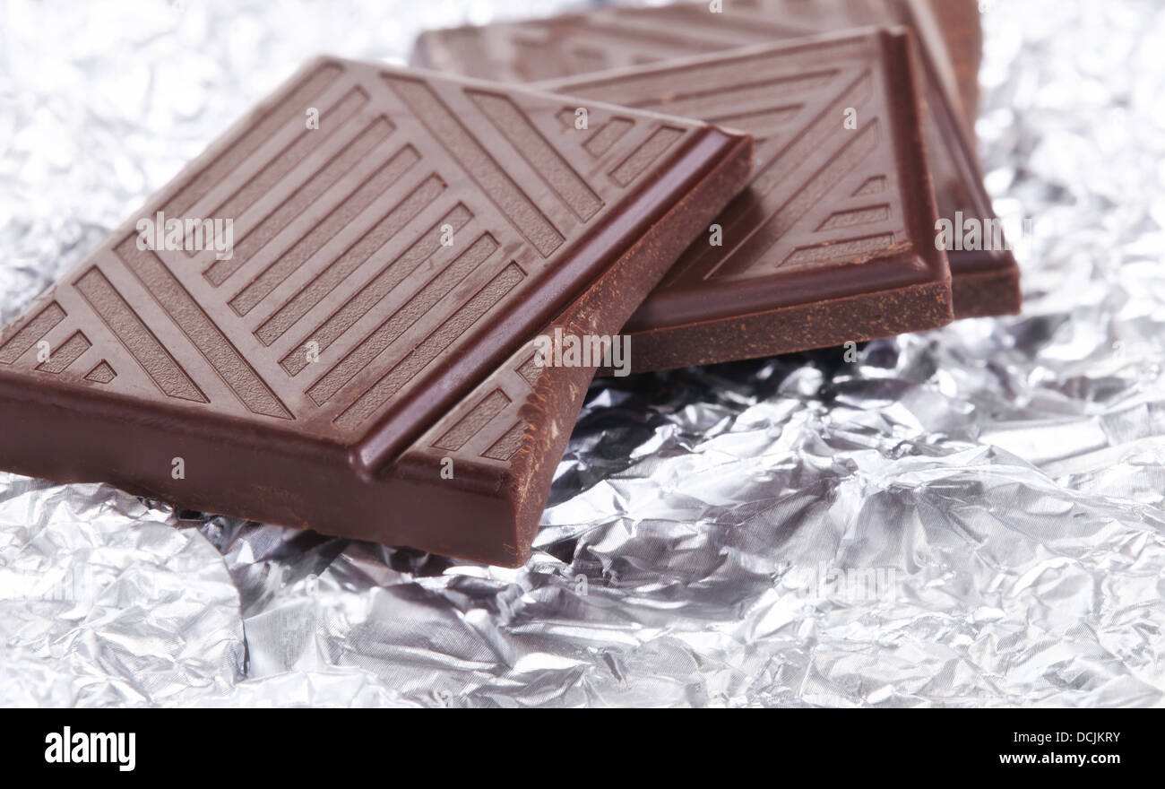 Silver foil block texture hi-res stock photography and images - Alamy