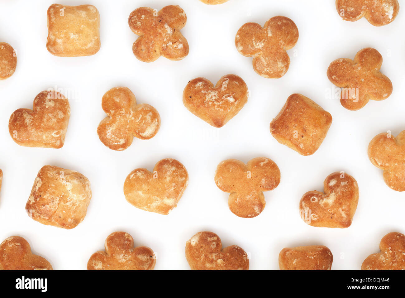 Various cookies. View from above Stock Photo - Alamy