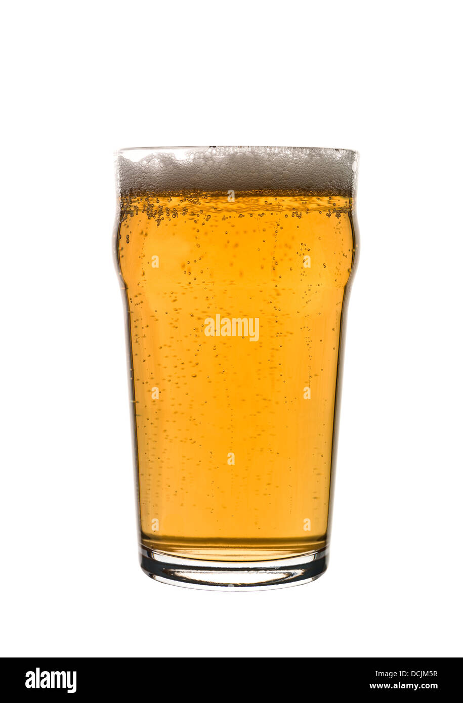 Pint of lager Stock Photo - Alamy