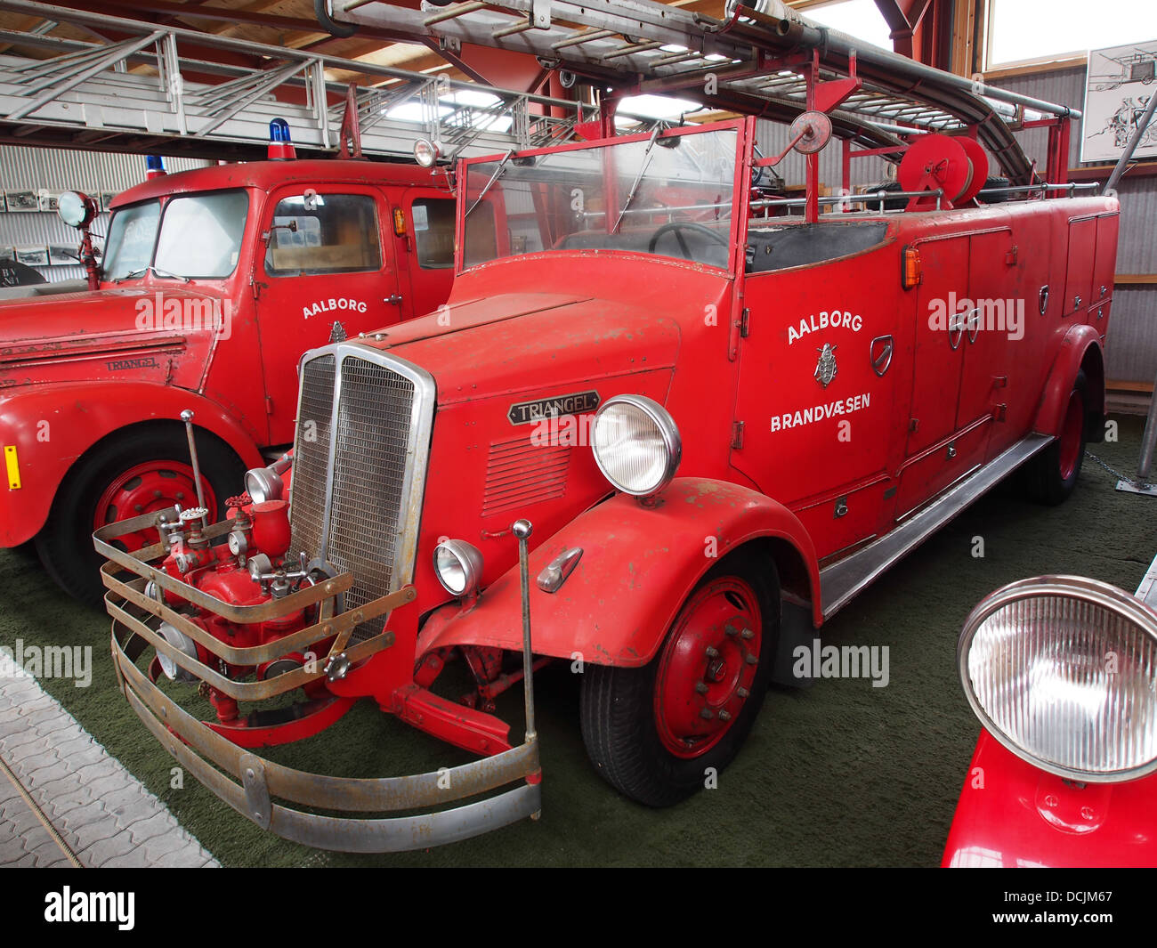 Triangel fire-engine Aalborg Brandvaesen in Aalborg Forsvars- og ...