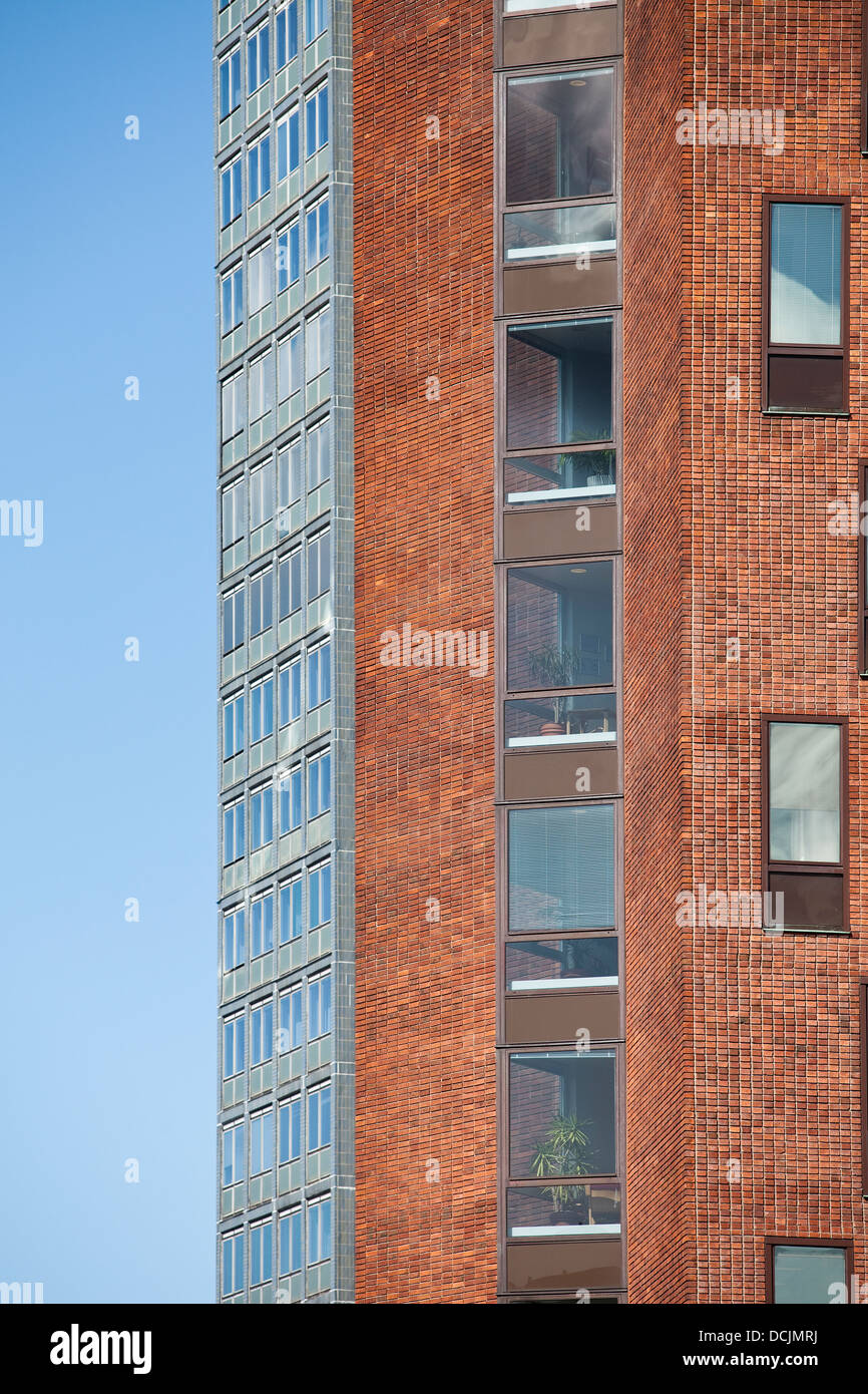 Working building exterior architecture surrounding wall hi-res stock ...
