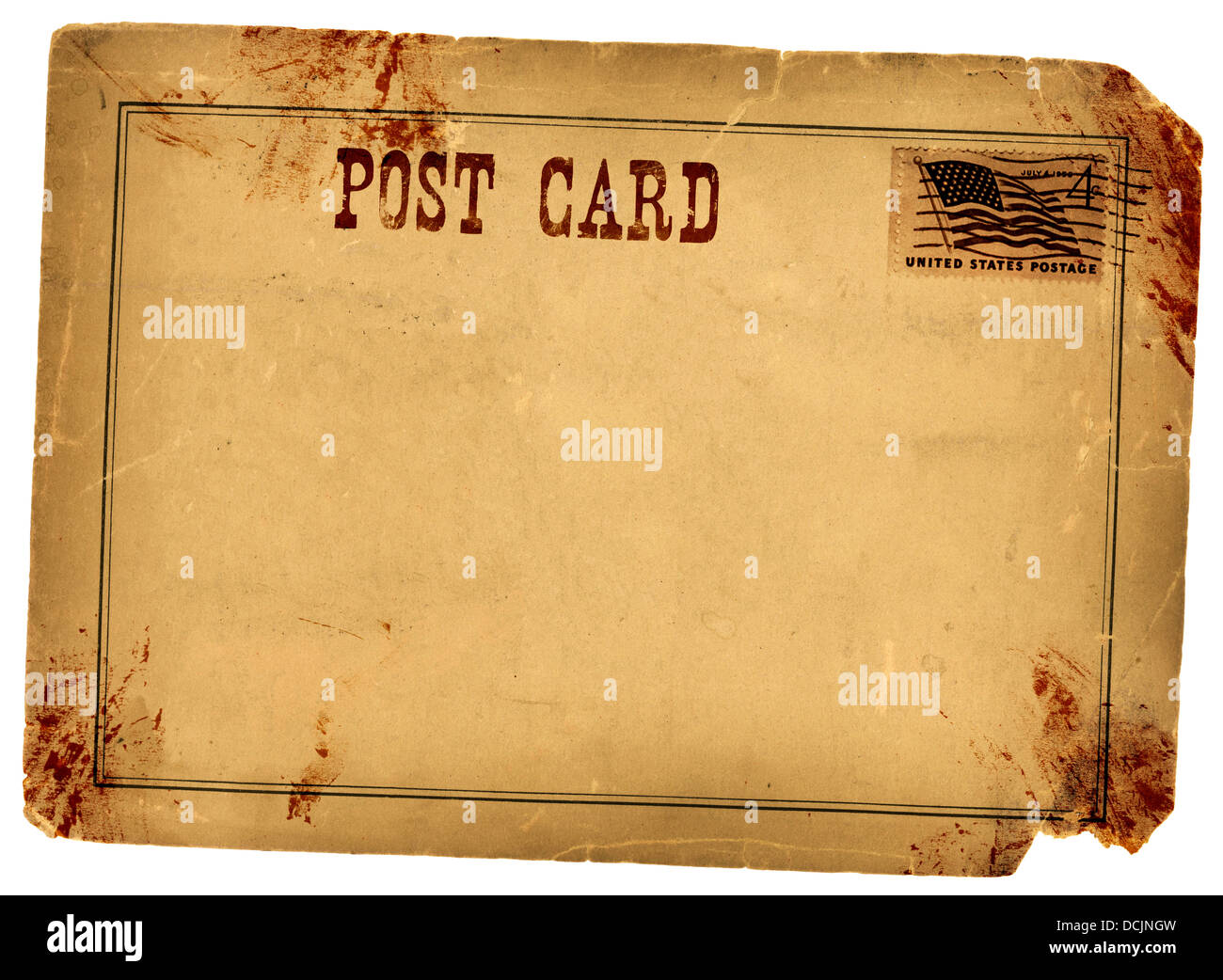 Old letter from 1800s background Cut Out Stock Images & Pictures - Alamy