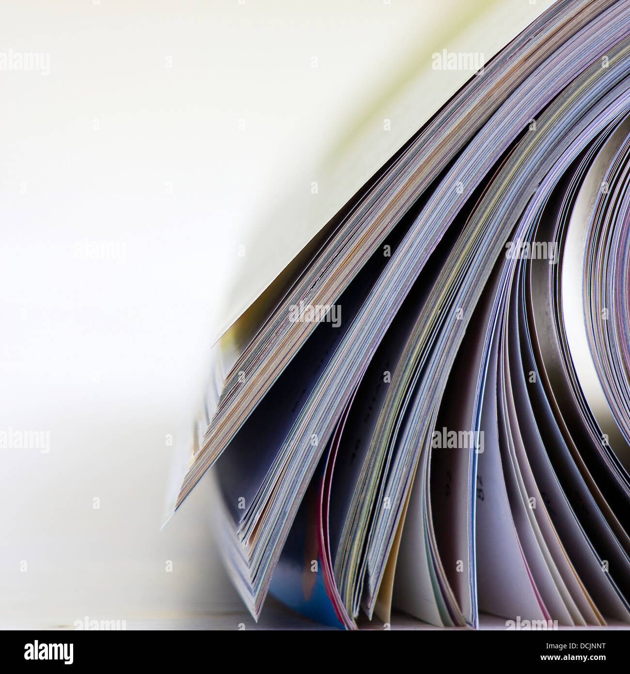 colorful newspapers - relaxing time Stock Photo - Alamy