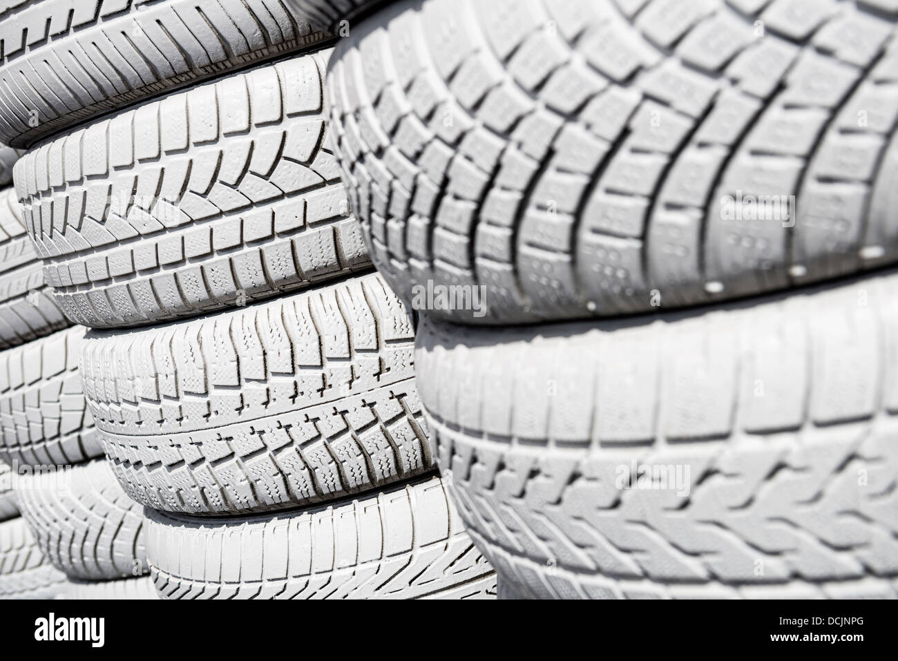 White tyres hi-res stock photography and images - Alamy