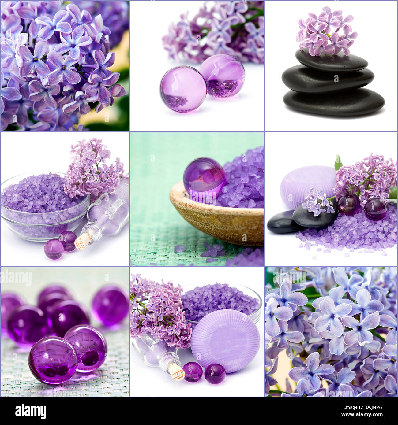 Beautiful Spa collage Stock Photo - Alamy