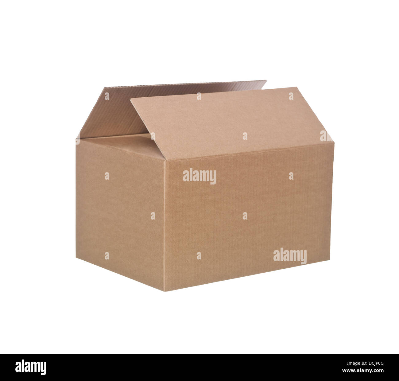 Open cardboard box Stock Photo - Alamy