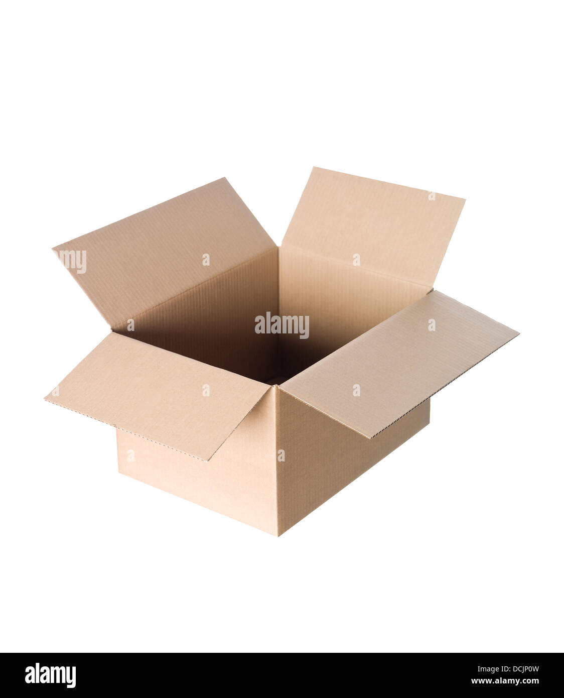 Open cardboard box Stock Photo - Alamy