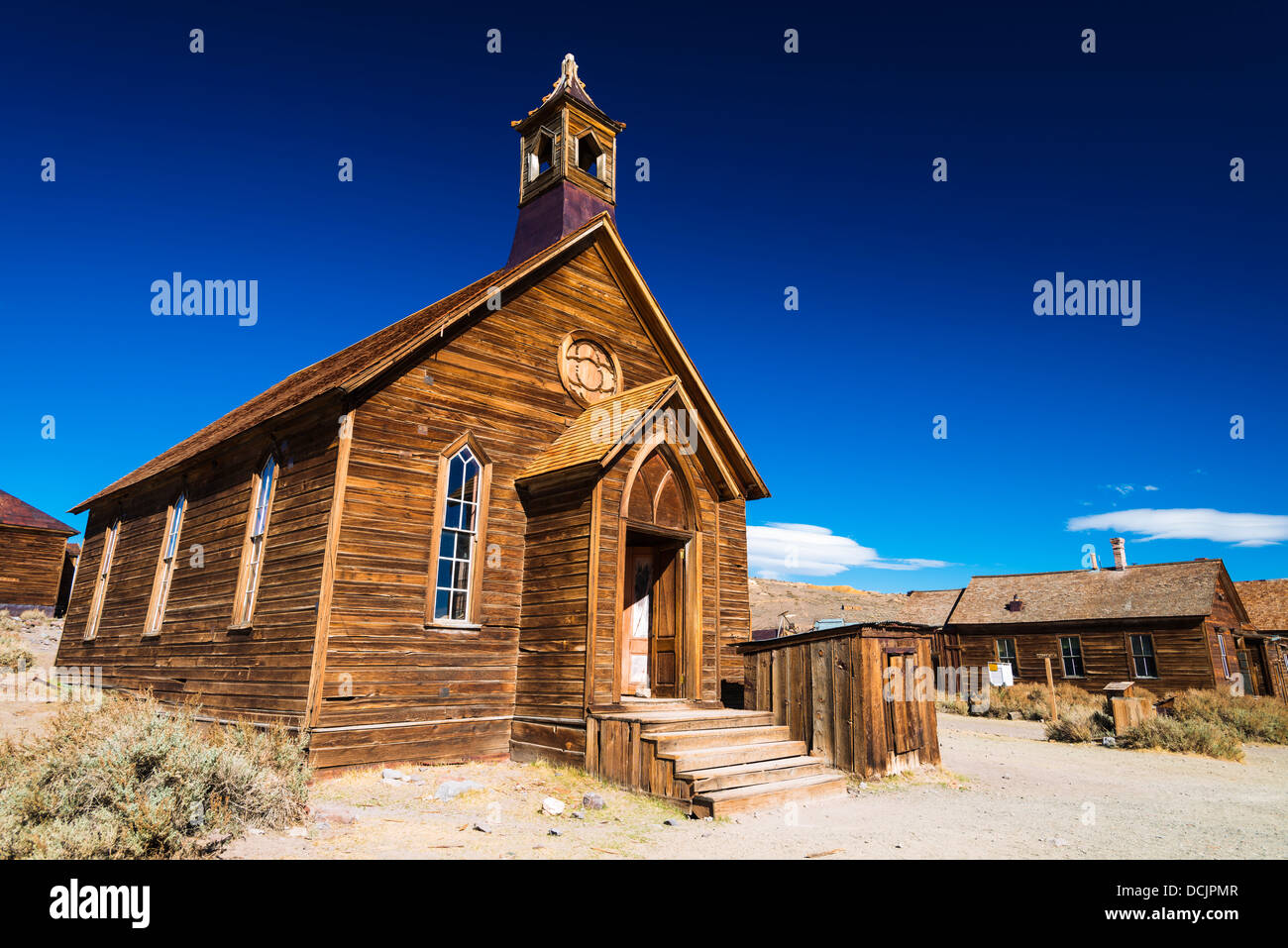 Methodist Church, Bodie State Historic Park, California USA Stock Photo - Alamy