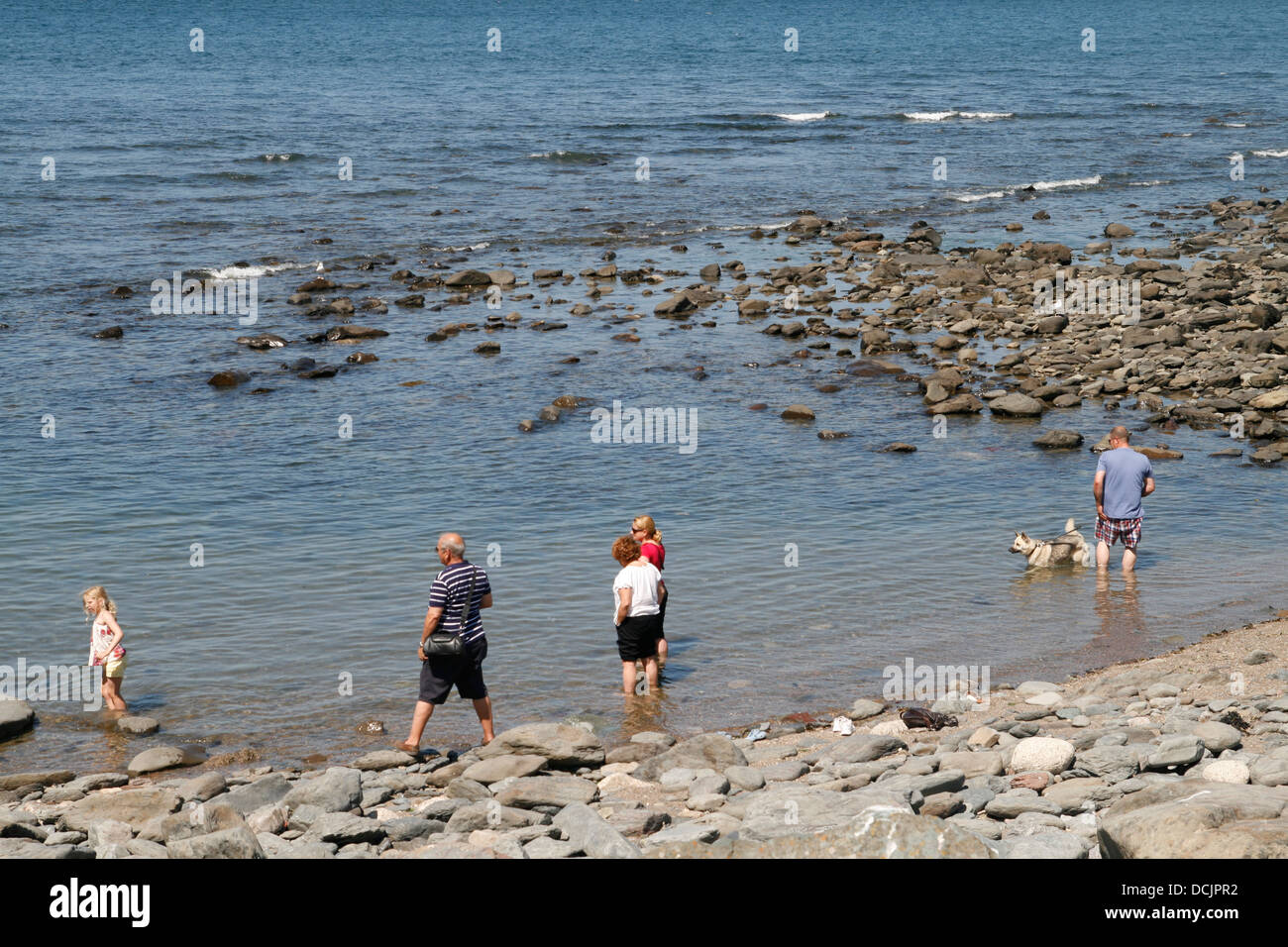 Lynmouth beach hi-res stock photography and images - Alamy