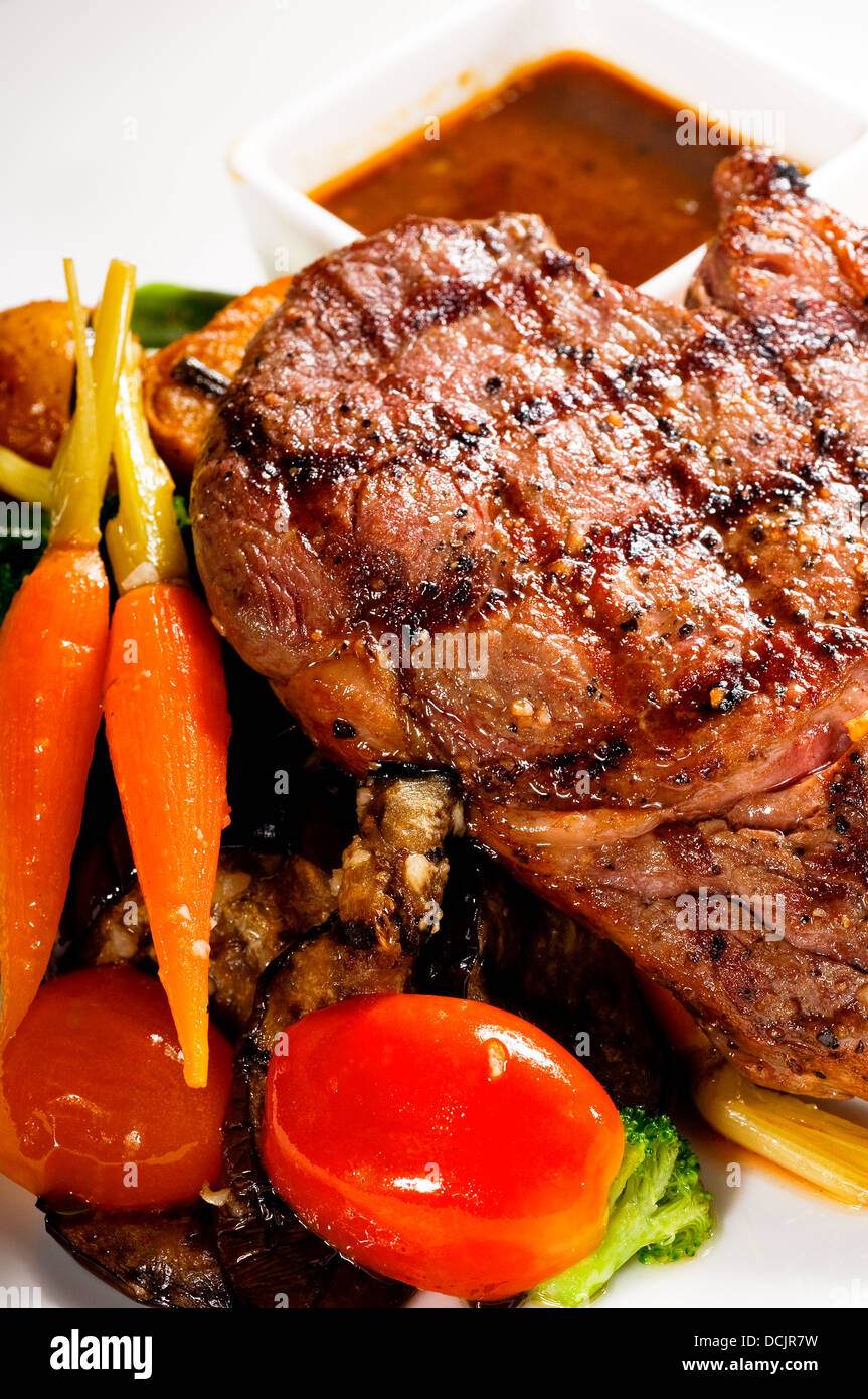 grilled ribeye steak Stock Photo - Alamy
