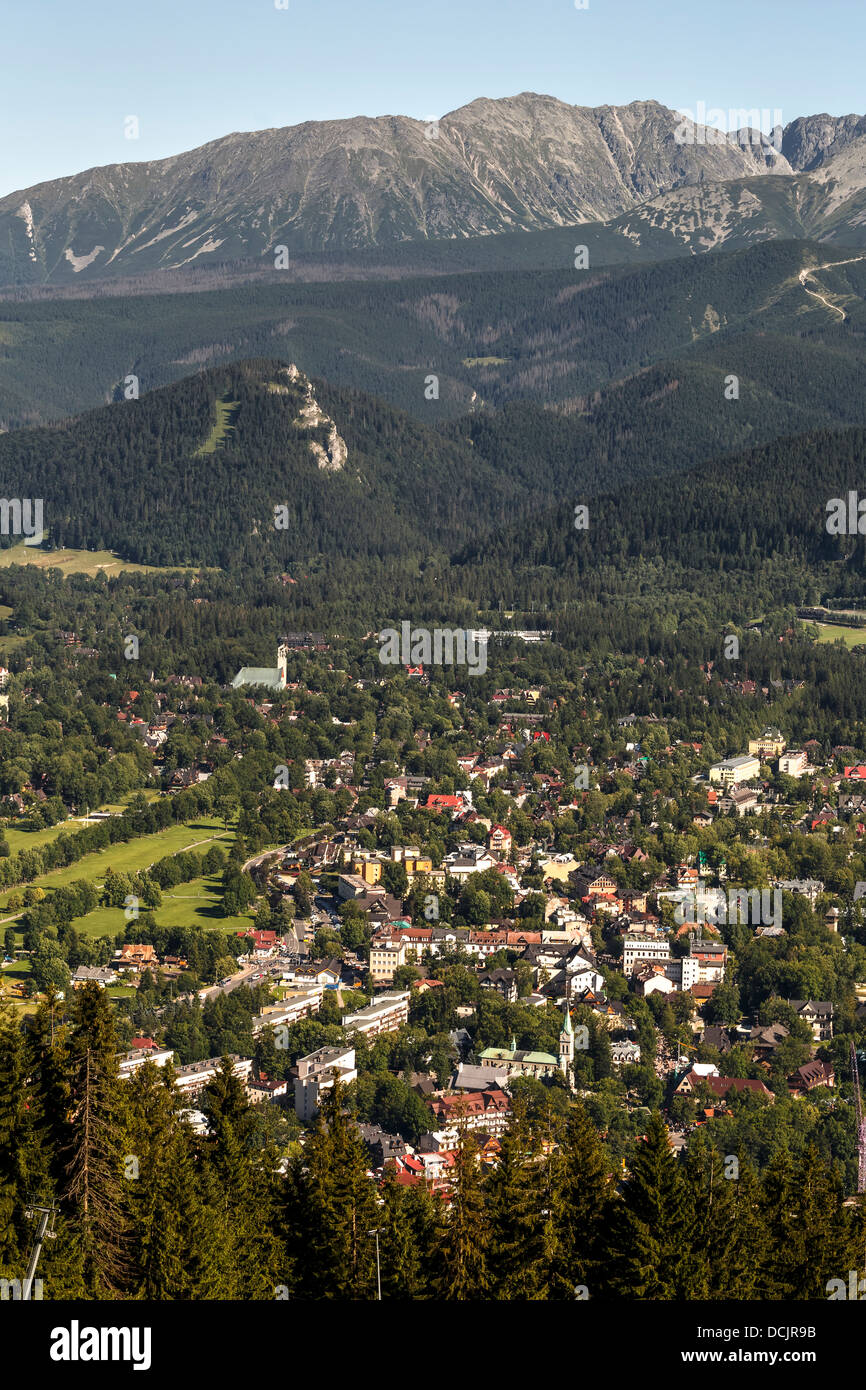 City of Zakopane and Tatras Stock Photo - Alamy