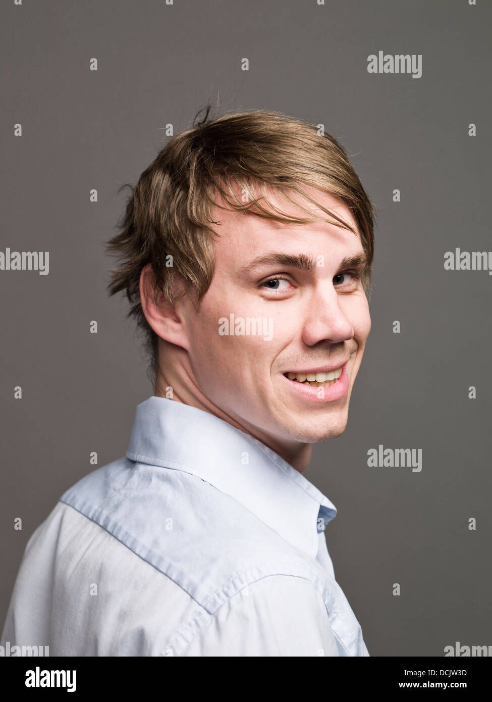 Portrait of a smiling man Stock Photo - Alamy