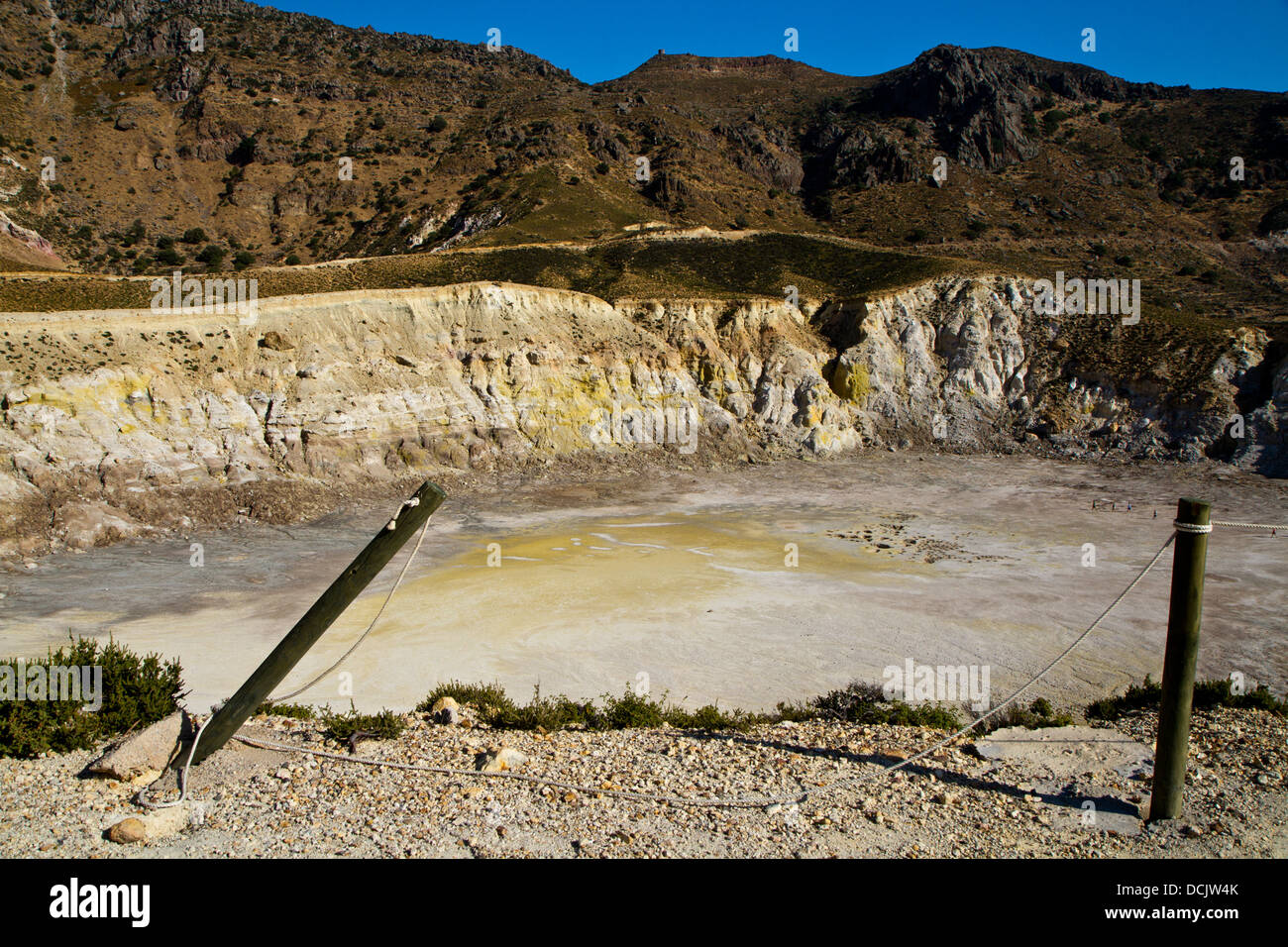 Nisyros Volcanic Island Greece Stock Photo - Alamy