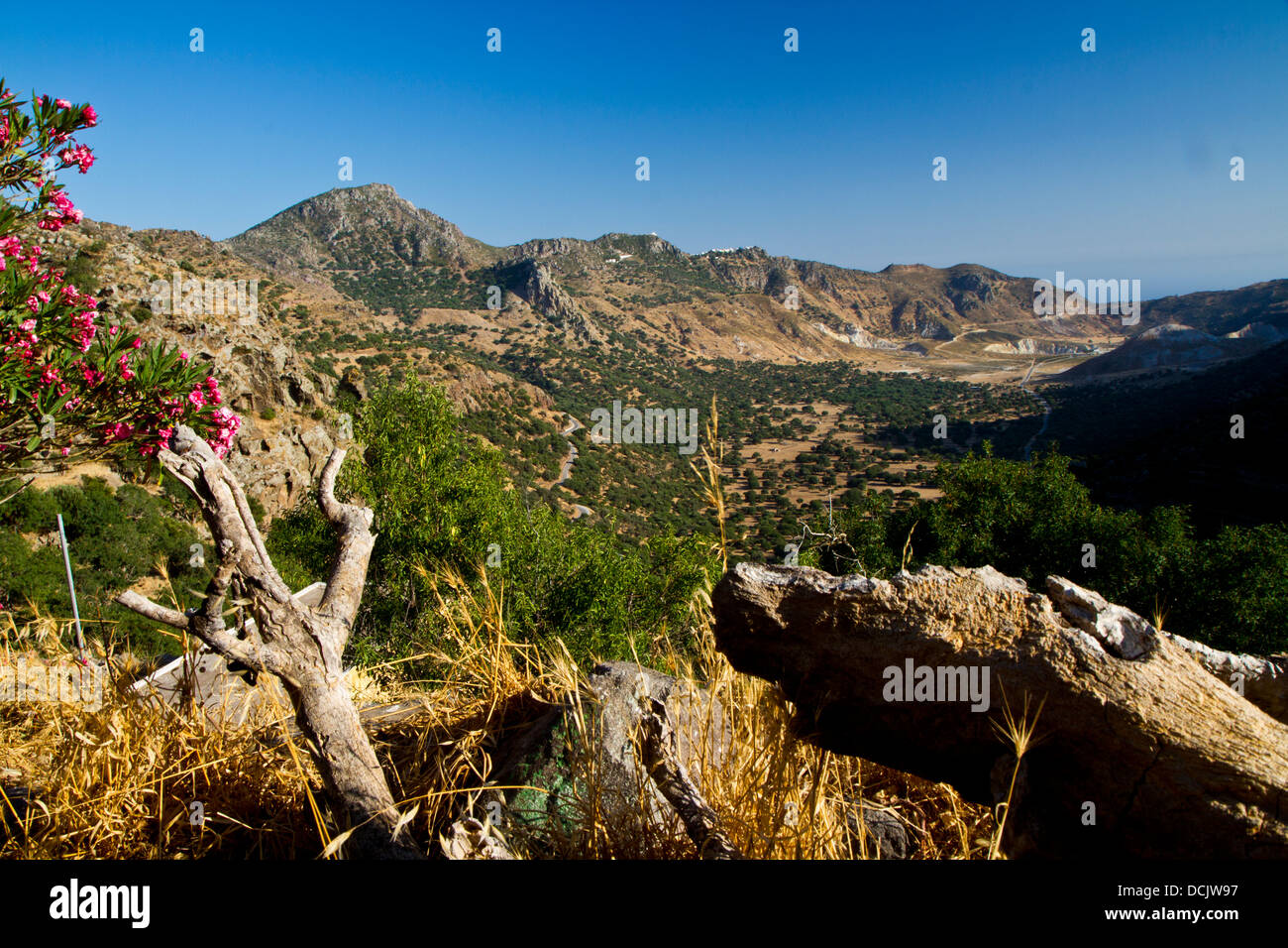 Nisyros Volcanic Island Greece Stock Photo - Alamy