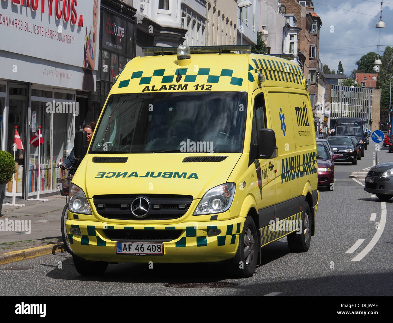 Falck ambulance hi-res stock photography and images - Alamy