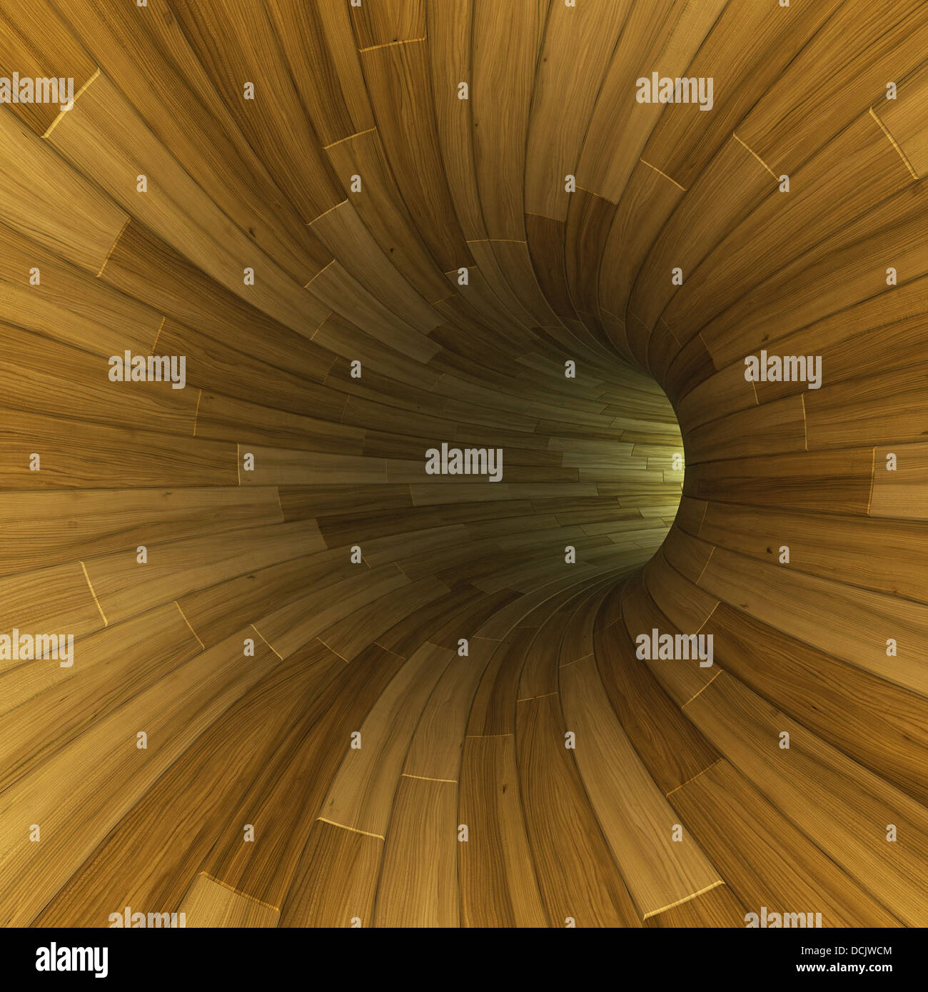 Wooden tunnel hi-res stock photography and images - Alamy