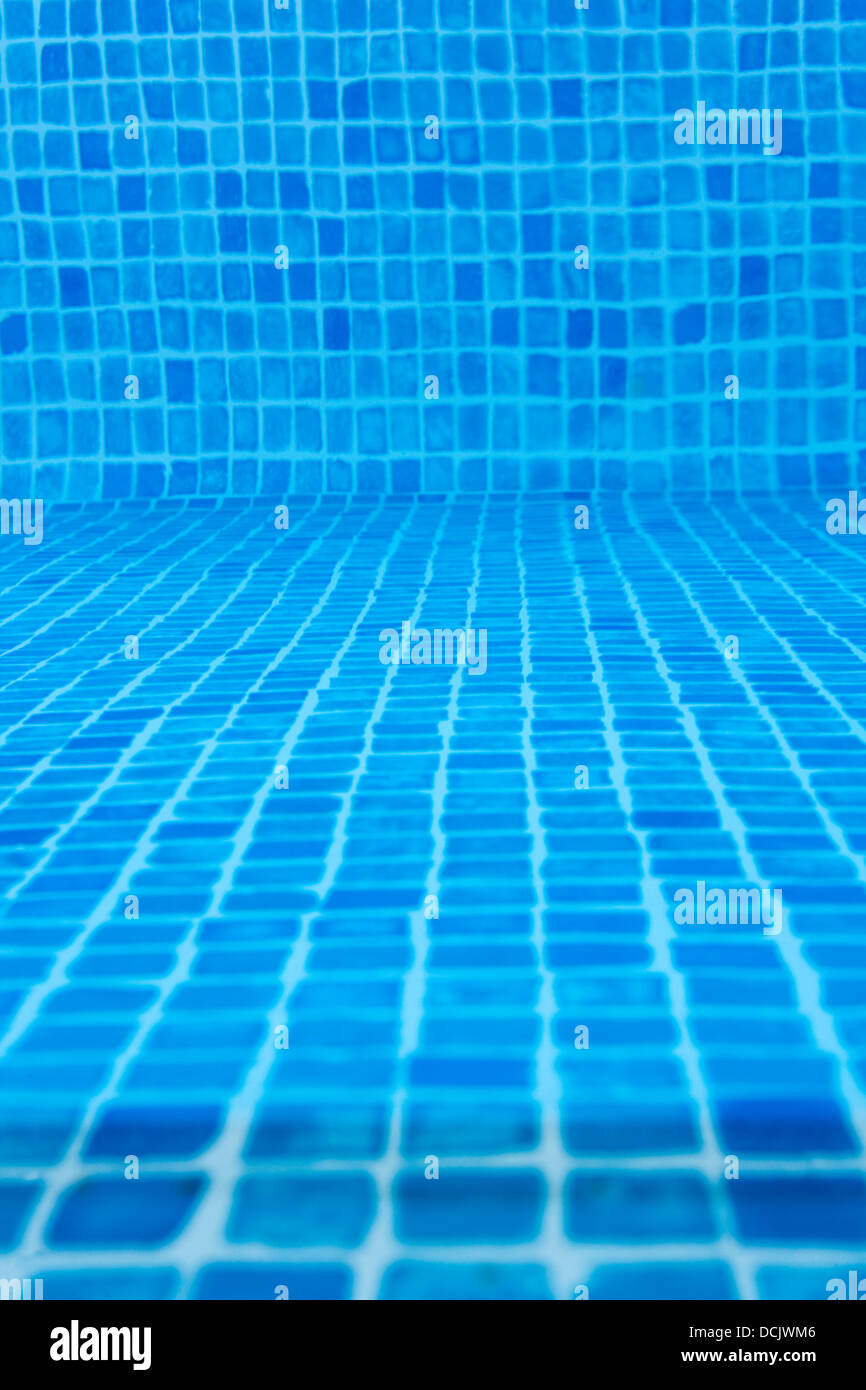 Texture from the bottom of a swimming pool Stock Photo - Alamy