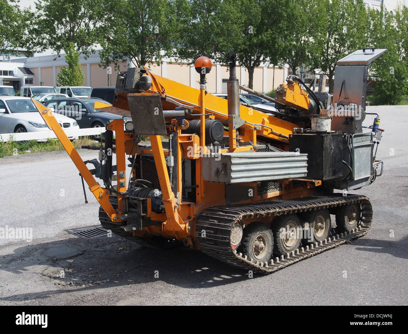 Geotech site investigation rig 605 pic-002 Stock Photo - Alamy