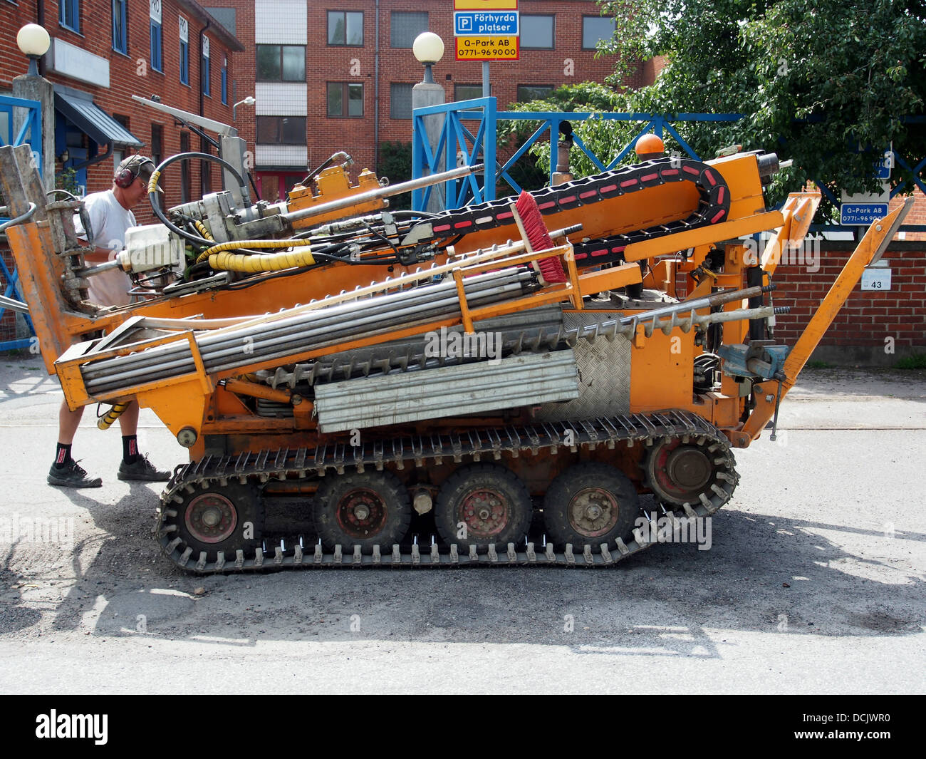Geotech site investigation rig 605 pic-003 Stock Photo - Alamy