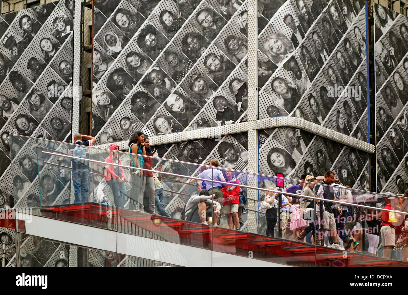 Tkts booth red stairs hi-res stock photography and images - Alamy