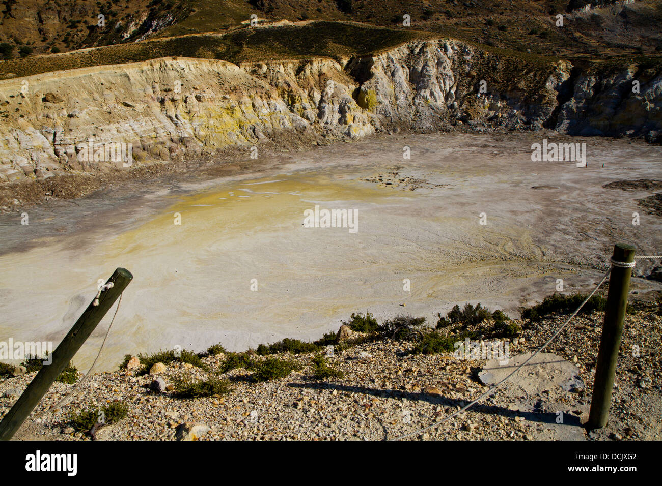 Nisyros Volcanic Island Greece Stock Photo - Alamy