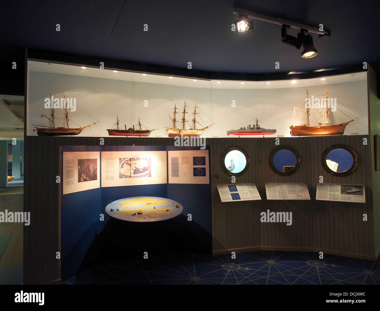 Science and Maritime House Stock Photo - Alamy