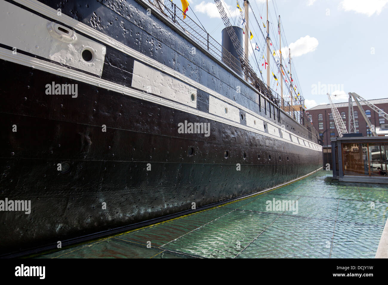 Isambard Kingdom Brunel's Steam Ship SS Great Britain. Bristol, England ...
