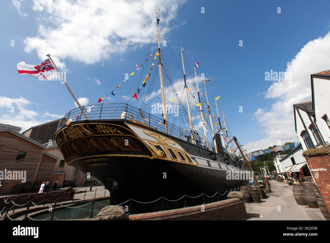 Isambard Kingdom Brunel's Steam Ship SS Great Britain. Bristol, England ...