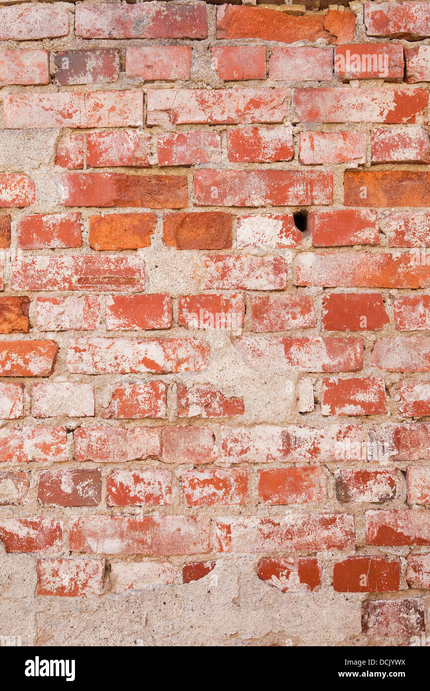 Brick wall with mortar as a pattern Stock Photo - Alamy