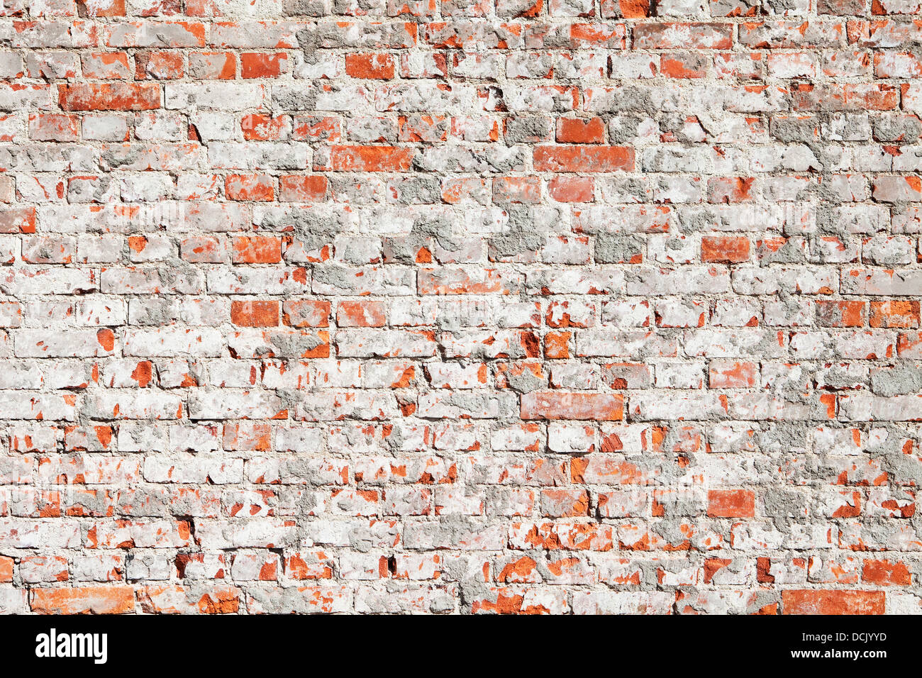 Brick wall with mortar as a pattern Stock Photo - Alamy