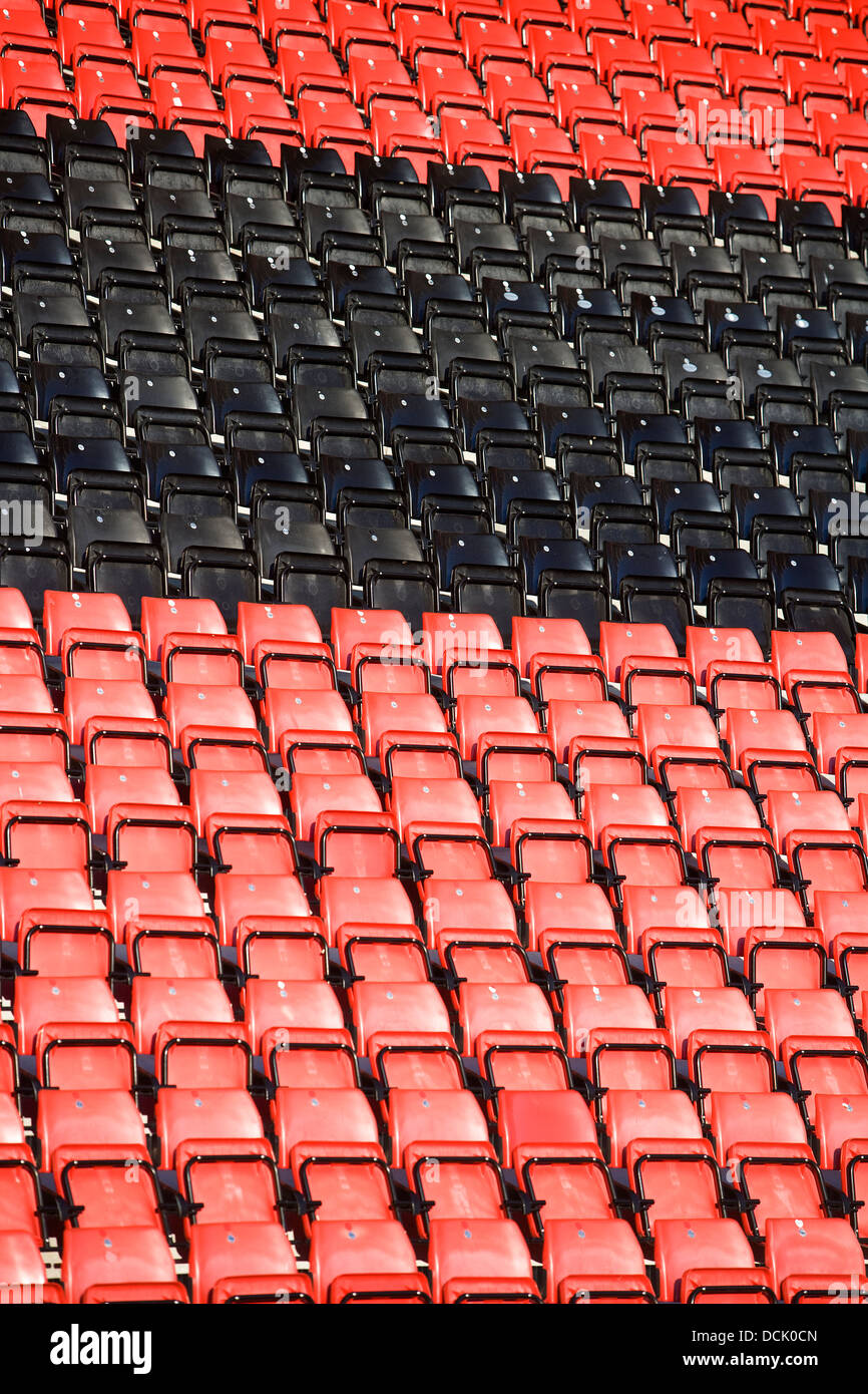Black seat arena hi-res stock photography and images - Alamy