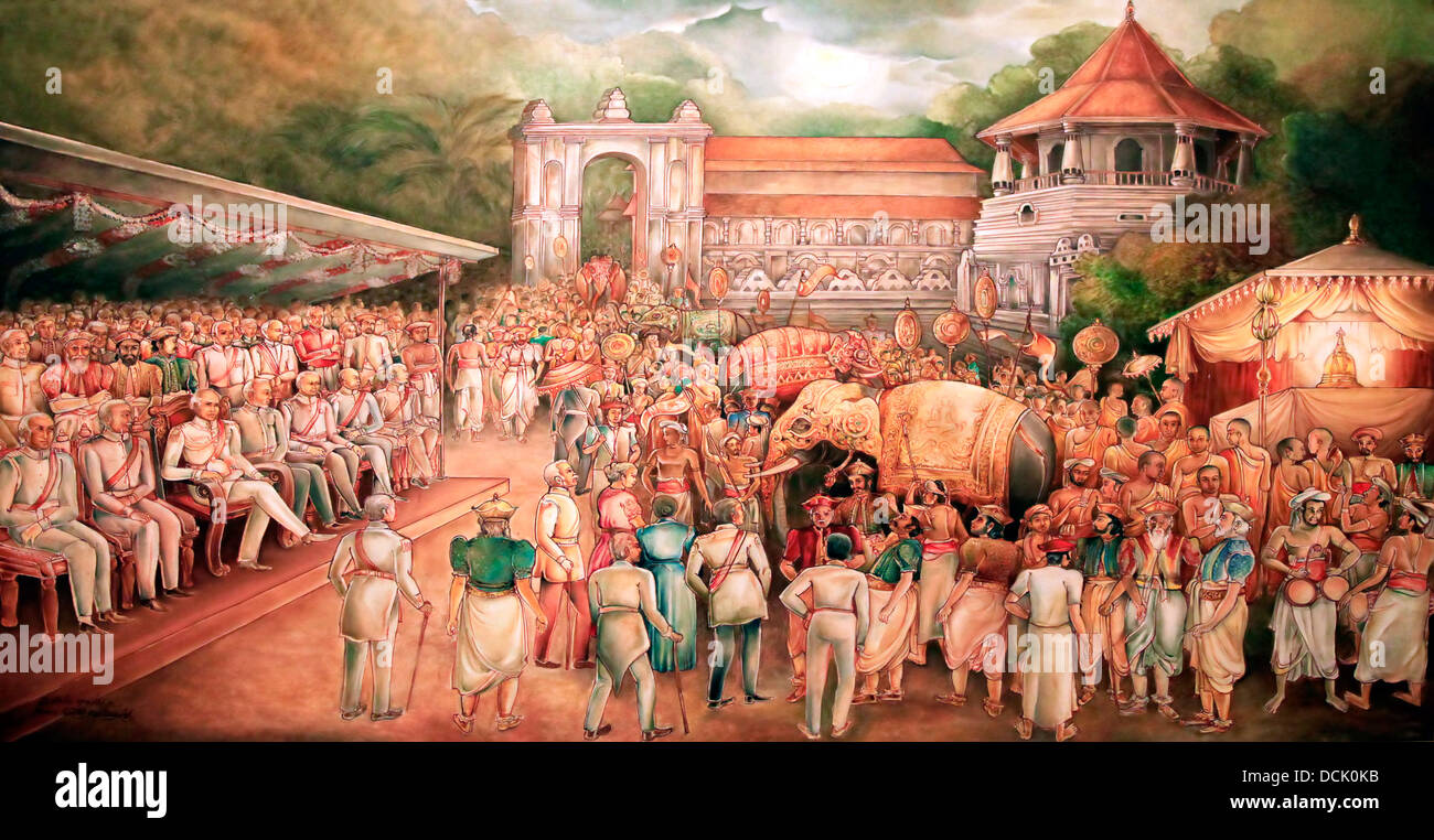 Picture in a temple Stock Photo - Alamy